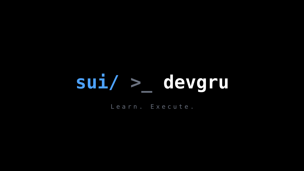 Getting Started | DevGru